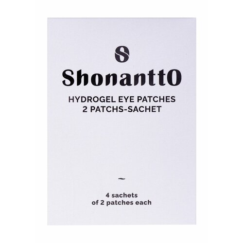 SHONANTTO Hydrogel Eye Patches 2 patchs-sachet Гидрогелевые патчи для глаз
