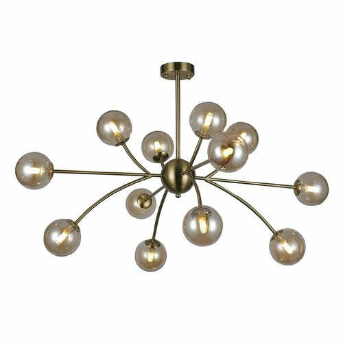 Люстра на штанге Escada INFINITY 10164/12PL Copper