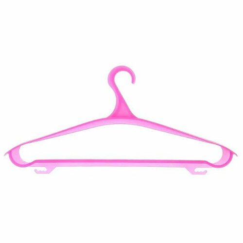 Вешалка для одежды , фиолетовая (прозрачная) , размер 48-50