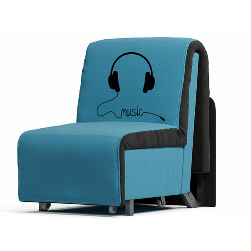 Кресло-кровать Elegance 80Я (с ящиком) Musice2 Mura 85-100 (83х110х95, СМ 83х203)