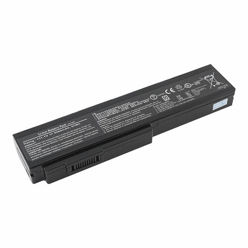 Аккумулятор (совместимый с A33-M50, A32-N61) для ноутбука Asus X55 11.1V 5200mAh черный