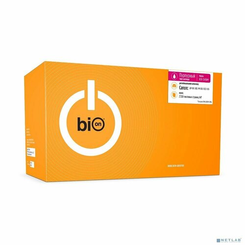 Bion Cartridge Расходные материалы Bion BCR-C045HM Картридж для Canon imageCLASS MF634Cdw/MF632Cdw/LBP612Cdw; Canon i-Sensys LBP611Cn/LBP613Cdw/MF631Cn/MF633Cdw/MF635Cx (2200 стр.), Пурпурный, с чипом