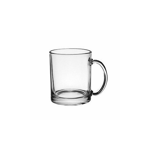 Кружка «Чайная», стекло, 320мл, D=113, H=94мм, прозр. (Опытный стекольный завод)
