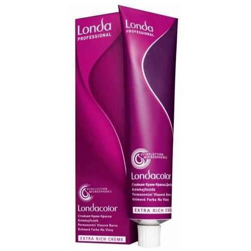 Londa Professional Стойкая крем-краска Londacolor Creme Extra Rich, 5/07 светлый шатен натурально-коричневый, 60 мл