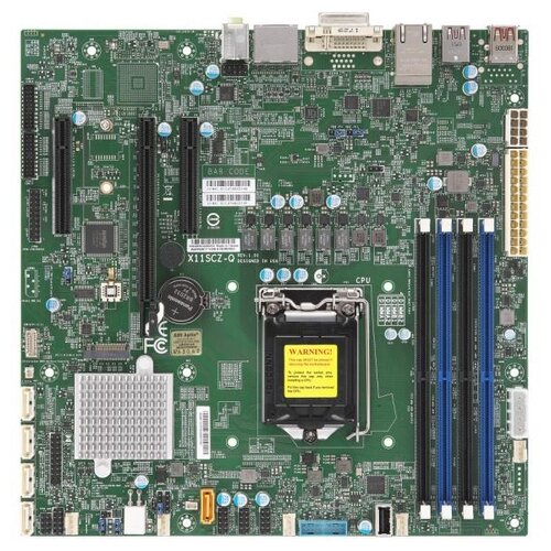 Материнская плата Supermicro X11SCZ-Q-O Retail