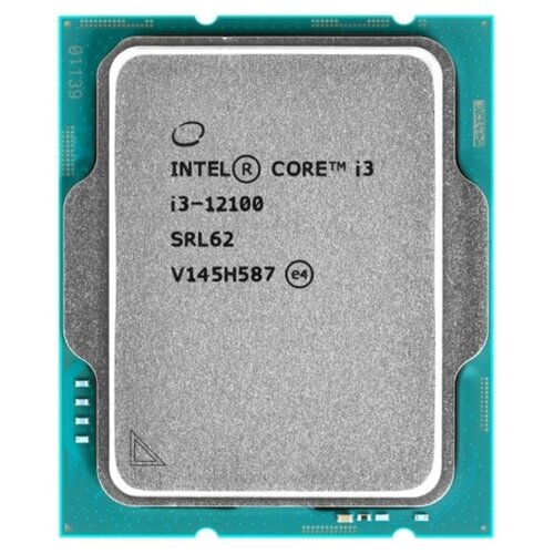 Процессор Intel Core i3-12100 LGA1700,  4 x 3300 МГц, OEM