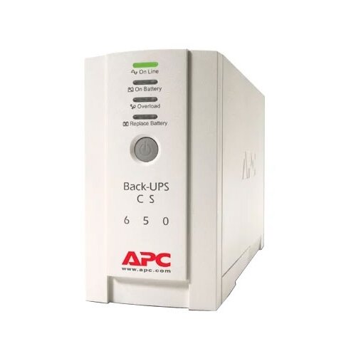 Резервный ИБП APC by Schneider Electric Back-UPS BK650EI белый 400 Вт