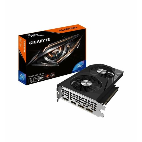 Видеокарта Gigabyte Intel Arc A380 WindForce GV-IA380WF2OC-6GD