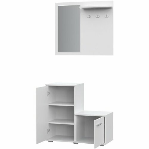 Комплект мебели для прихожей Нк-мебель КП-1 Белый 71337651 FUN