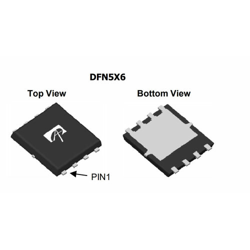 Микросхема AON6552 N-Channel MOSFET 30V 30A DFN5x6