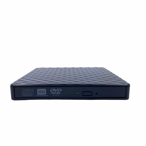 DVD привод внешний, оптический, DVD RW Ultra Thin External USB 3.0 RTL, черный, для ноутбука