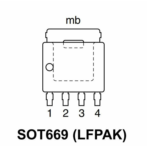 Микросхема PH6030AL N-Channel MOSFET 30V 79A LFPAK