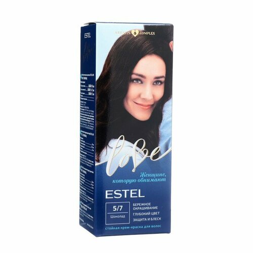 Стойкая крем-краска для волос ESTEL LOVE шоколад