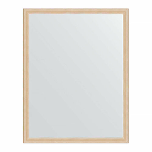 Зеркало настенное EVOFORM в багетной раме бук, 70х90 см, для гостиной, прихожей, кабинета, спальни и ванной комнаты, BY 0680