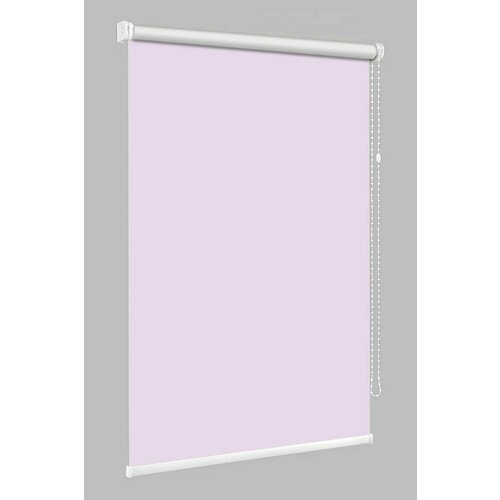 Рулонные шторы Люкс блэкаут розовый 85х155 см