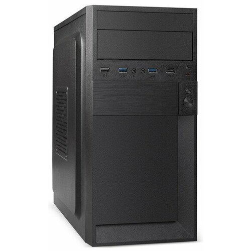 Корпус mATX Exegate BAA-105U2-01-AAA450 (Black, USB3.0, Audio, Б/П 450w)