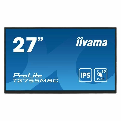 Монитор Iiyama ProLite T2755MSC-B1 27", черный