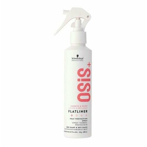 Schwarzkopf Professional Спрей OSIS+ Flatliner №3 термозащитный для волос 200 ml.