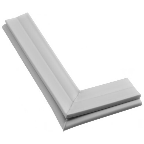 Уплотнитель двери холодильных столов Hicold (Хайколд) / 410х430 / светло-серый