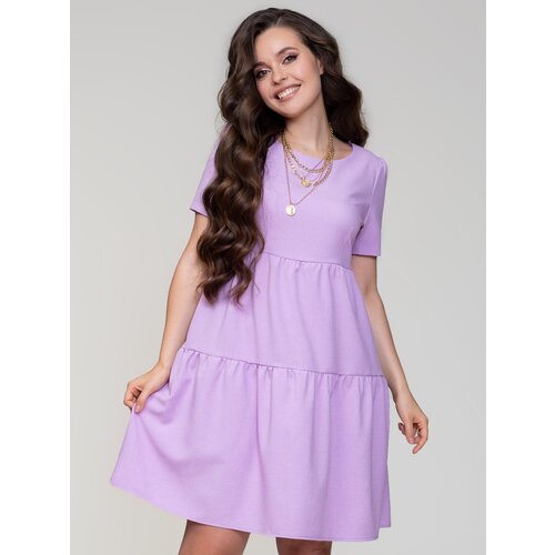 Платье With street, размер 50, фиолетовый