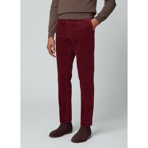Брюки HACKETT London, размер 32, бордовый