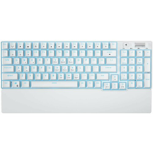 Клавиатура Royal Kludge Клавиатура Royal Kludge RK96 White (USB/2.4 GHz/Bluetooth, RGB, Hot Swap, Red switch)