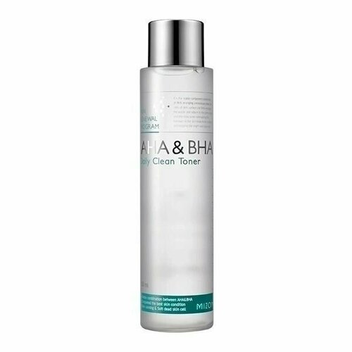 Mizon Тонер-пилинг с кислотами AHA & BHA Daily Clean Toner