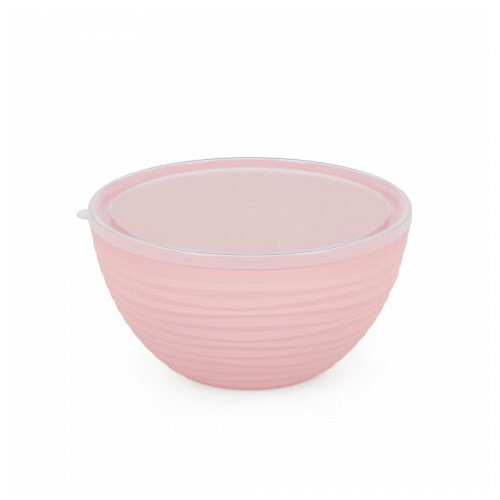 Чаша "Оазис" 2,5л (с крышкой) (розовый) М8412 Пластмасса альтернатива
