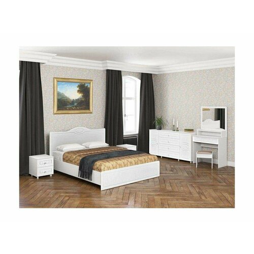 Спальня Монако-5 белое дерево (Белый)