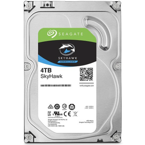 Жесткий диск 3.5" Seagate SkyHawk 4 ТБ, SATA III, 256 Mb, 5900 rpm (ST4000VX005)