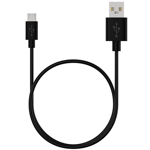 Кабель Maxvi (MC-A01 UP) micro USB, 1м, 3A, черный