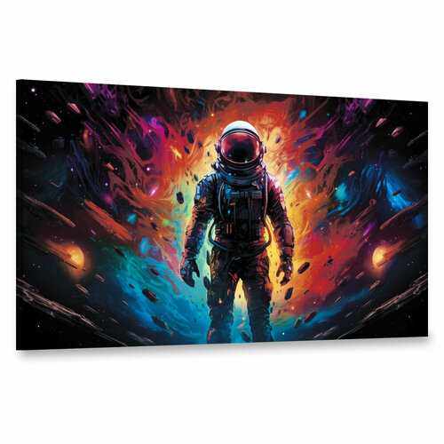 Интерьерная картина 100х60 "космонавт"