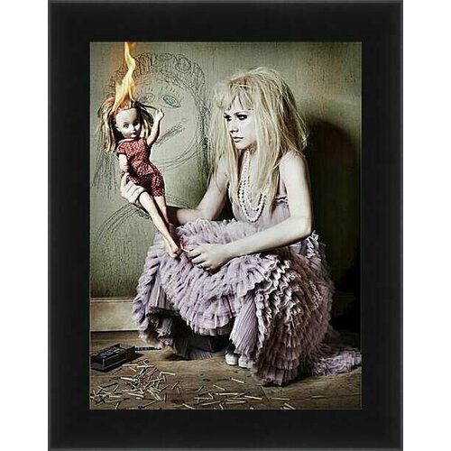 Плакат, постер на бумаге Avril Lavigne-Аврил Лавин. Размер 21 х 30 см