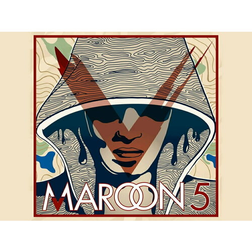 Плакат, постер на бумаге Maroon 5/музыкальные/поп исполнитель/артист/поп-звезда/группа. Размер 30 х 42 см