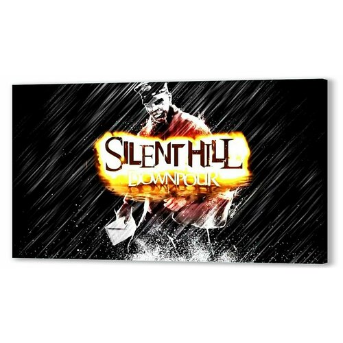 Плакат, постер на бумаге Silent Hill. Размер 30 х 42 см