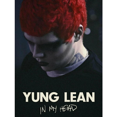 Плакат, постер на холсте Yung Lean-In my head/Янг Лин/музыкальные/поп исполнитель/артист/поп-звезда/группа. Размер 30 х 42 см