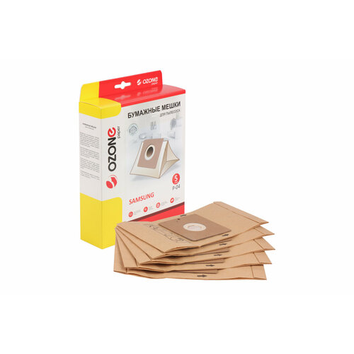 Мешки бумажные 5 шт для пылесоса SAMSUNG SC5158 EASY&CLEAN