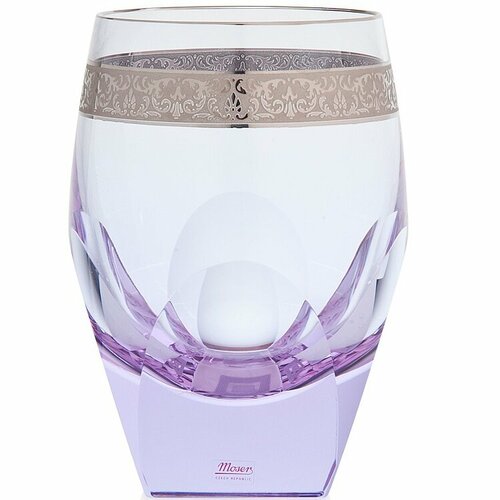 Стакан для воды Moser Bar Water Platinum Alexandrite 330 мл (арт. 16038/I-A1)