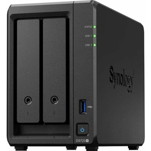 Сетевое хранилище Synology DS723+ 2x3,5