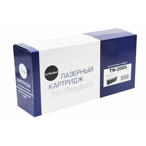 Тонер-картридж NetProduct (N-TN-2085) для Brother HL-2035R, 1,5K