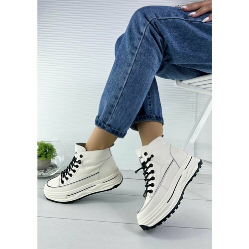 Кроссовки Lonza footwear, полнота 6, размер 40, белый, черный