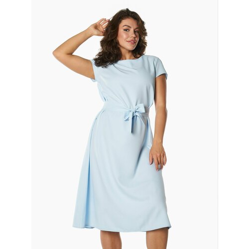Платье Тамбовчанка, размер 50, голубой