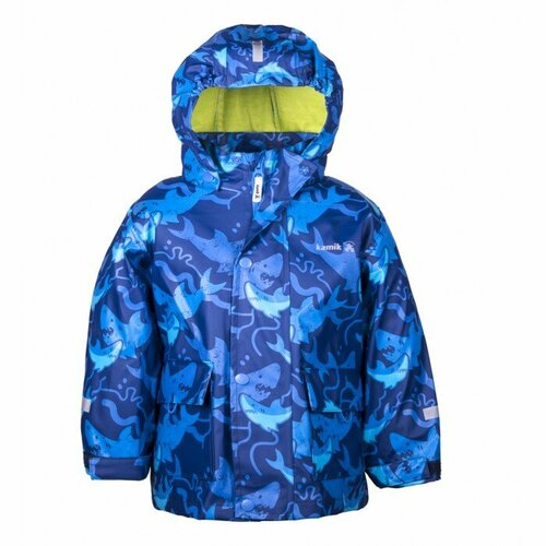 Куртка Kamik, размер 110, синий, голубой