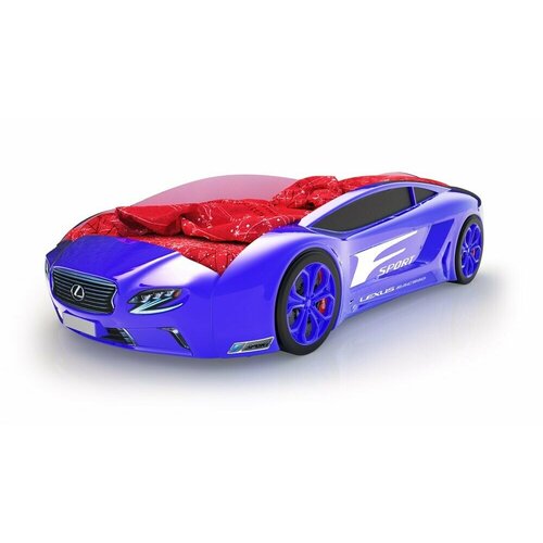 Кровать-машина синяя Roadster "Лексус"
