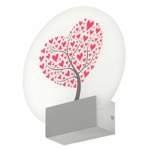 BayerLux Бра "Дерево любви" LED 6Вт 4000К белый 19,5х6х19,5 см