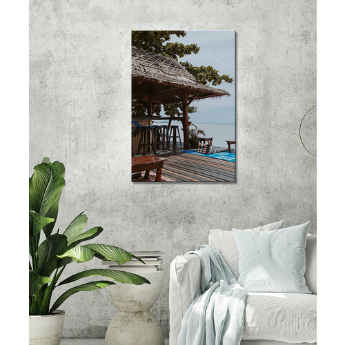 Картина/Картина на холсте для интерьера/Картина на стену/Картина для кухни/ - Тайланд пляж 1 50х70