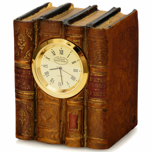 Статуэтка для интерьера BOOKWORKS "Книга с часами", BWRB0302.