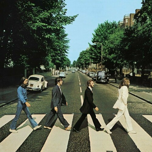 Плакат, постер на бумаге The Beatles-Abbey Road/Битлз-Эбби Род. Размер 21 х 30 см