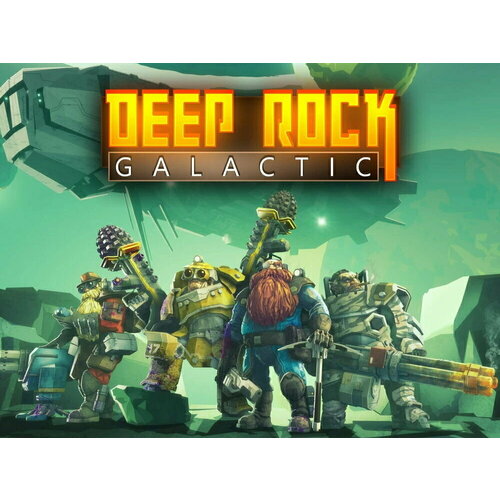 Плакат, постер на бумаге Deep Rock Galactic/игровые/игра/компьютерные герои персонажи. Размер 21 х 30 см