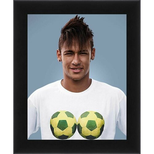 Плакат, постер на бумаге Неймар. Neymar. Размер 30 х 42 см